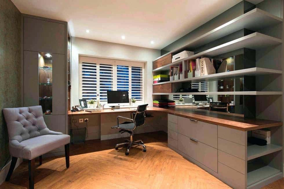 Custom Home Office | Office Built-in Design | Bienal Closets