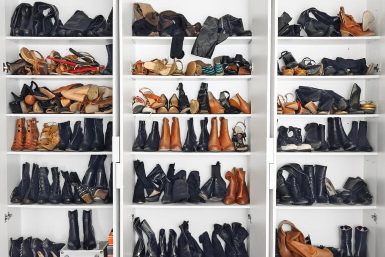 Custom Shoe Closet