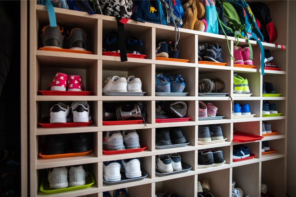 Custom Shoe Closet