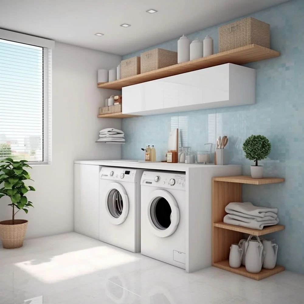 Small Modern Laundry Rooms
