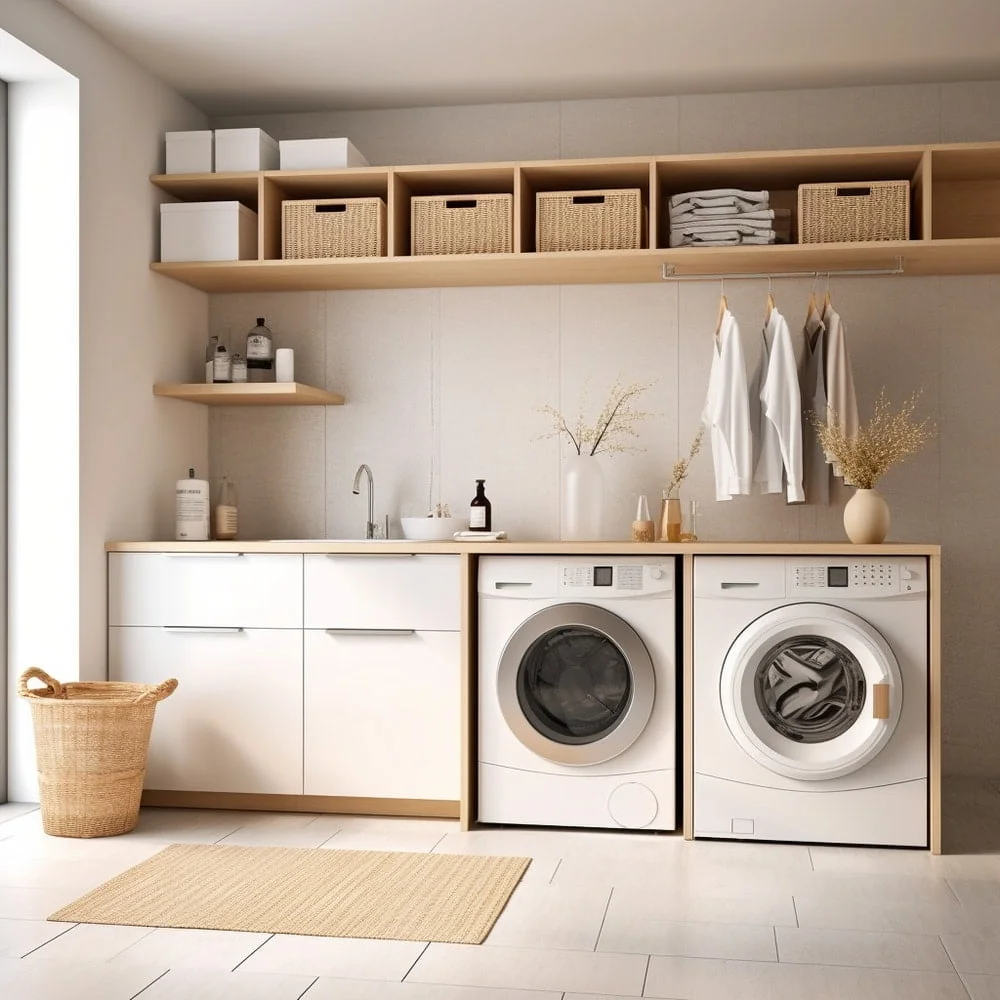 Small Modern Laundry Rooms