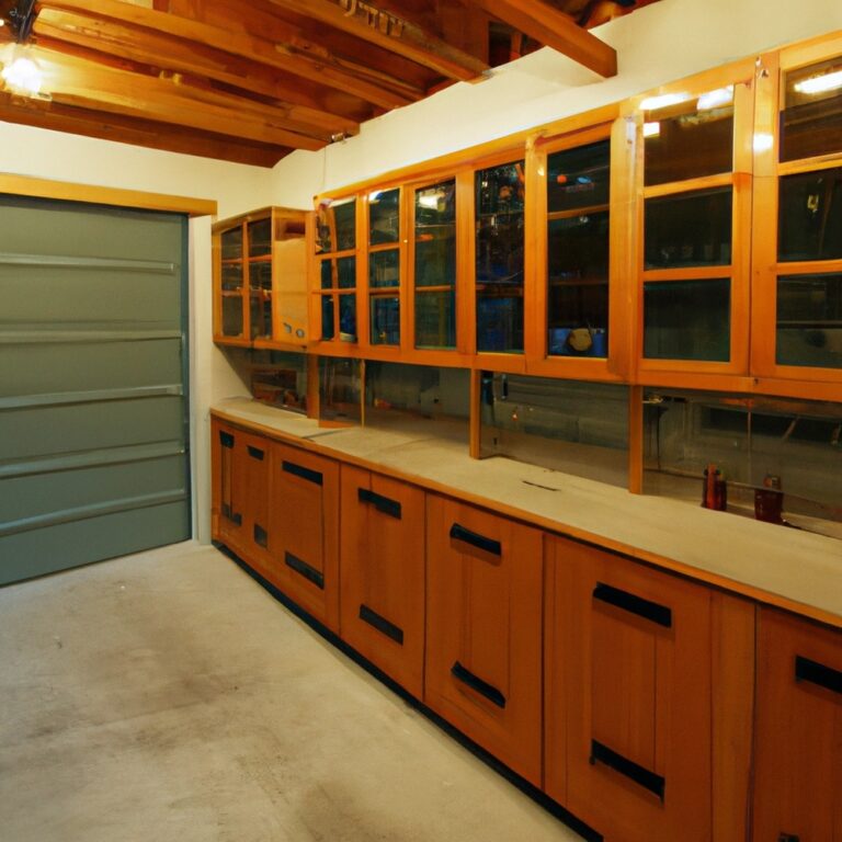 10 Wood Garage Cabinet Ideas to Enhance Your Workshop