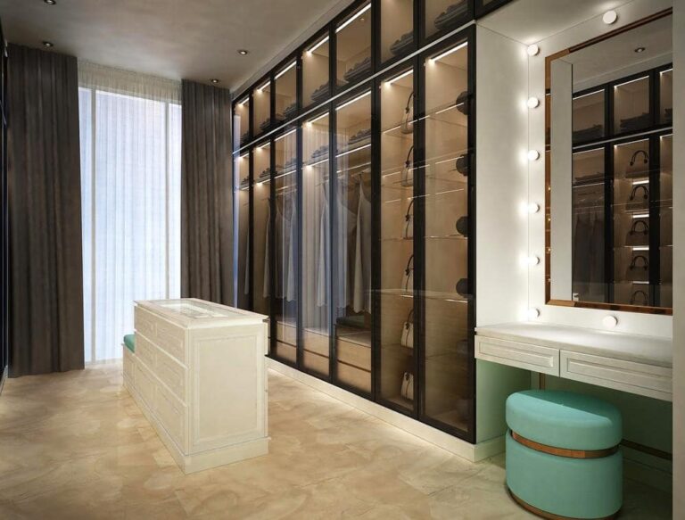 Closets With Glass Doors: Stylish and Practical Addition