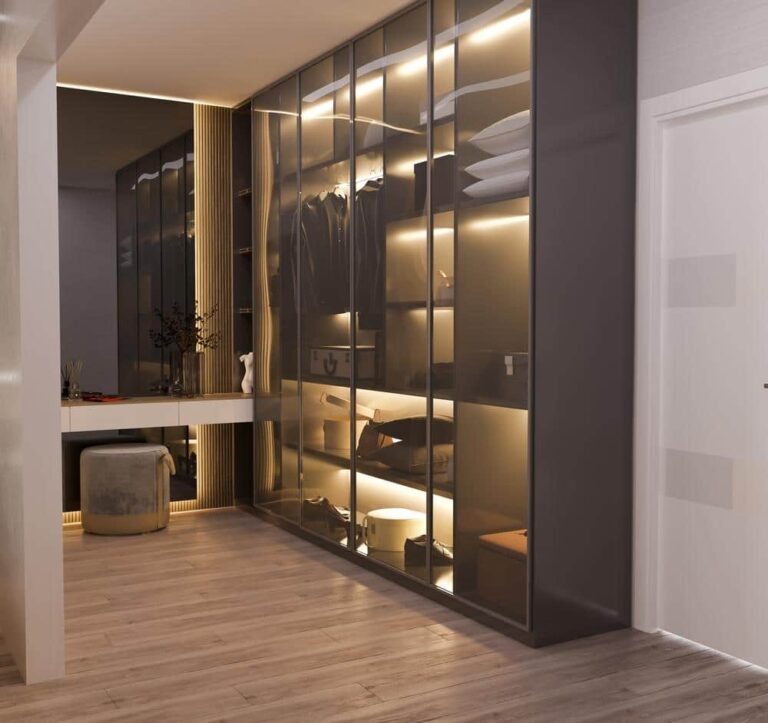 Closets With Glass Doors: Stylish and Practical Addition